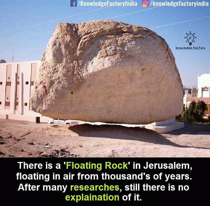 [SPAM] Floating Rock In Jerusalem - Check4Spam