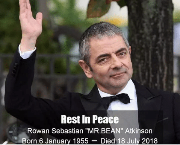 [SPAM] Rowan Atkinson (Mr. Bean) Committed Suicide Or Died In Car ...