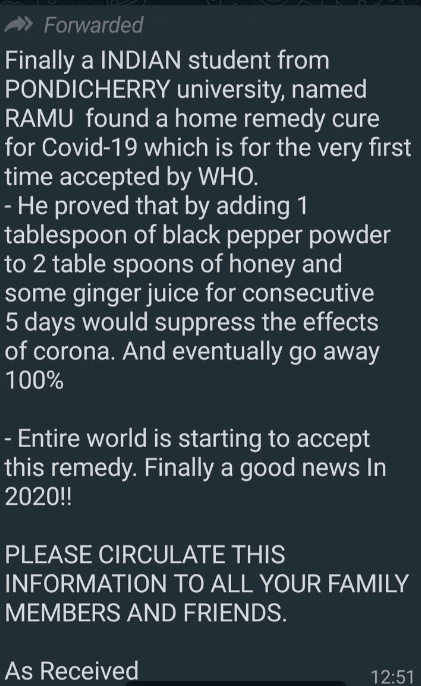 [SPAM] WHO Accepts Pepper, Honey, Ginger Juice As Home Remedy Cure For ...